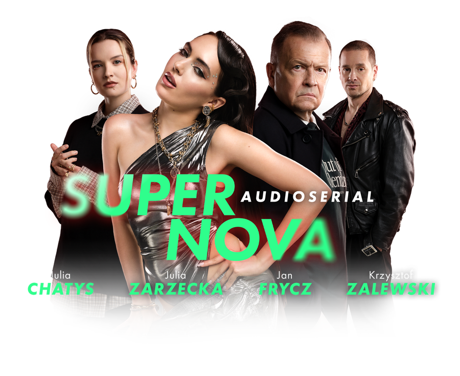 SuperNova. Audioserial - cykl audiobooków | Audioteka